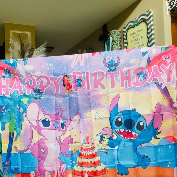 Party Supplies | New Stitch Colorful Birthday Party Backdrop | Poshmark